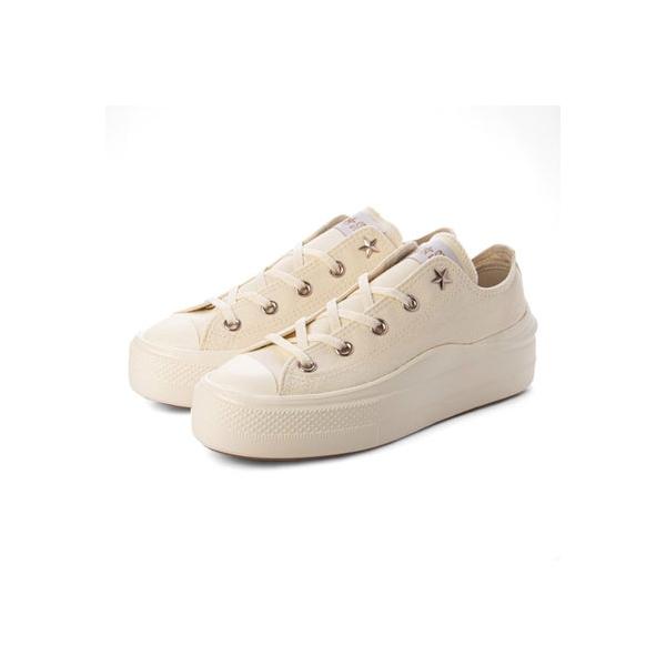 【発売日：2025年06月02日】【ブランド商品番号】4-cv-w-aslight-14 OFF WHITE / 【ブランド名】CONVERSE（コンバース） / 【色】ホワイト / 【表素材】その他生地 / 【ソール素材】ゴム