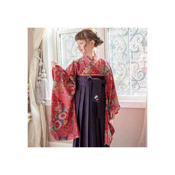 【発売日：2025年02月18日】【ブランド商品番号】HAKAST18 PK / 【ブランド名】Catherine Cottage（キャサリンコテージ） / 【色】紅桃着物×本紫袴[PK] / 【素材】上衣：ポリエステル100％ <b...