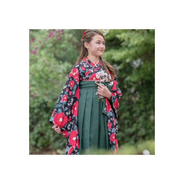 【発売日：2025年02月18日】【ブランド商品番号】HAKAST18 B8 / 【ブランド名】Catherine Cottage（キャサリンコテージ） / 【色】椿ブラック×緑袴[B8] / 【素材】上衣：ポリエステル100％ <b...