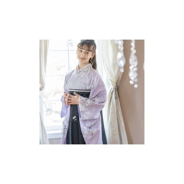 【発売日：2025年02月17日】【ブランド商品番号】HAKAST18 C9 / 【ブランド名】Catherine Cottage（キャサリンコテージ） / 【色】ローズモーブ×黒袴[C9] / 【素材】上衣：ポリエステル100％ <...