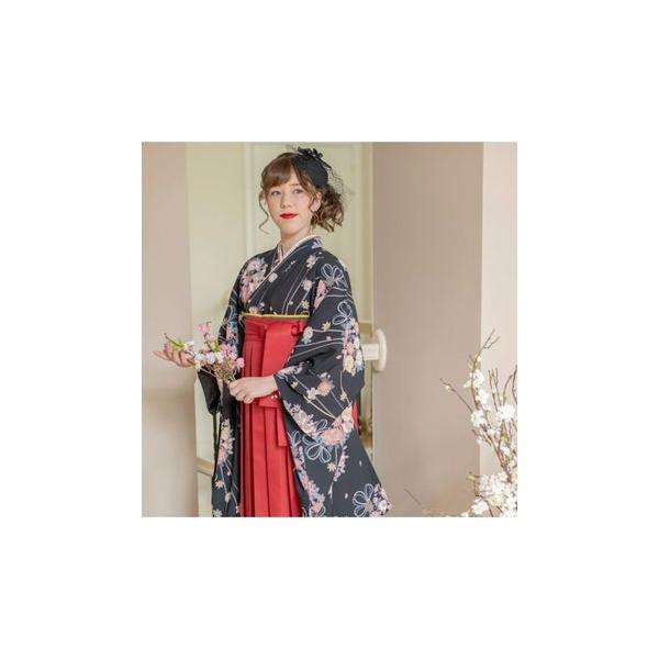 【発売日：2025年02月17日】【ブランド商品番号】HAKAST18 BK / 【ブランド名】Catherine Cottage（キャサリンコテージ） / 【色】黒着物×えんじ袴[BK] / 【素材】上衣：ポリエステル100％ <b...