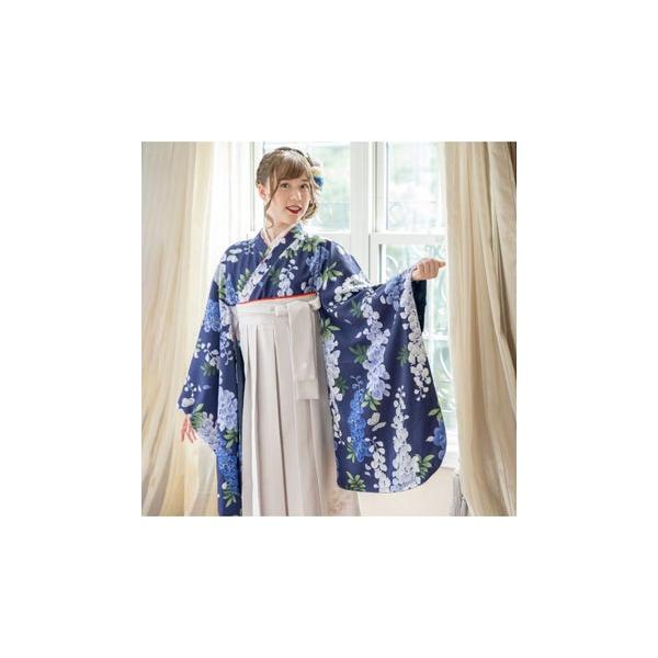 【発売日：2025年04月02日】【ブランド商品番号】HAKAST18 C1 / 【ブランド名】Catherine Cottage（キャサリンコテージ） / 【色】藤の香濃紫×灰色袴[C1] / 【素材】上衣：ポリエステル100％ <...