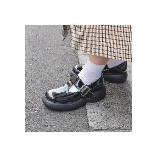 【発売日：2025年02月26日】【ブランド商品番号】GE22441 BKE / 【ブランド名】Daniella &amp; GEMMA（ダニエラアンドジェマ） / 【色】ブラックエナメル / 【表素材】合成皮革 / 【原産国】中国