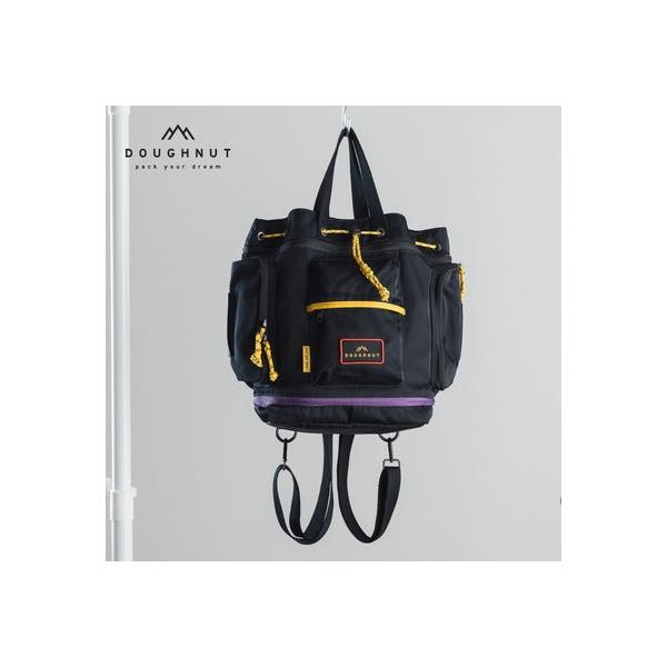 【発売日：2025年08月08日】【ブランド商品番号】D344HA 0003 / 【ブランド名】DOUGHNUT（ドーナツ） / 【色】ブラック / 【表素材】ナイロン / 【裏素材】ポリエステル / 【原産国】中国