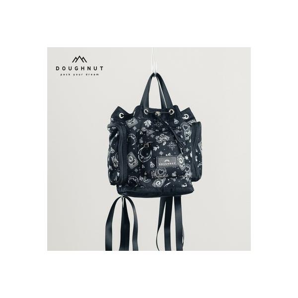 【発売日：2025年07月30日】【ブランド商品番号】D344TMC2 0003 / 【ブランド名】DOUGHNUT（ドーナツ） / 【色】ブラック / 【表素材】ナイロン / 【裏素材】ポリエステル / 【原産国】中国