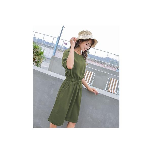 【発売日：2025年03月02日】【ブランド商品番号】wa-m186 -green-sode5 / 【ブランド名】Doux Belle（ドゥー ベル） / 【色】グリーン-半袖 / 【素材】ポリエステル100% / 【原産国】中国