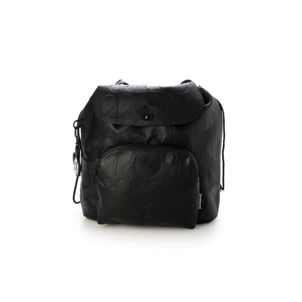 【発売日：2025年03月07日】【ブランド商品番号】24WAKP01 2000 / 【ブランド名】Desigual（デシグアル） / 【色】グレー/ブラック / 【表素材】合成皮革 / 【裏素材】ポリエステル / 【原産国】中国