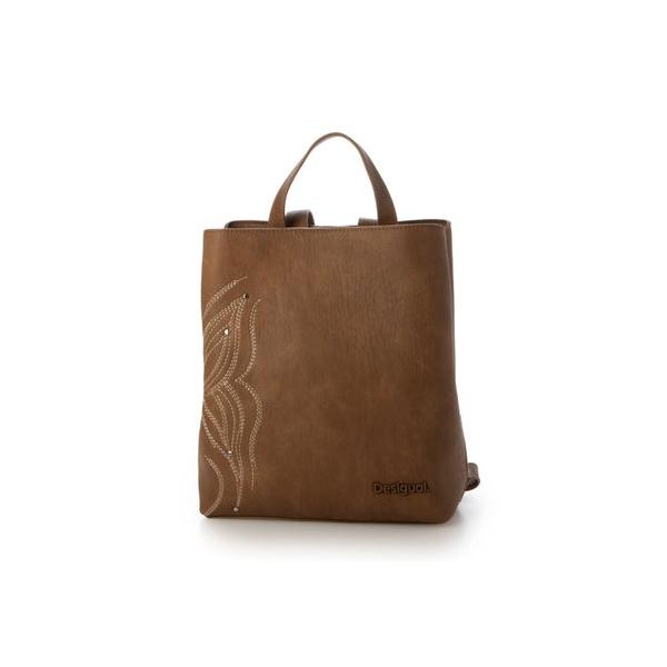 【発売日：2025年02月26日】【ブランド商品番号】24WAKP37 6004 / 【ブランド名】Desigual（デシグアル） / 【色】ブラウン / 【表素材】合成皮革 / 【裏素材】ポリエステル / 【原産国】中国