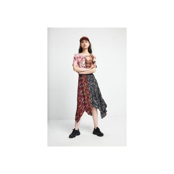 【発売日：2025年04月01日】【ブランド商品番号】20SWVW72 9019 / 【ブランド名】Desigual（デシグアル） / 【色】マルチ / 【素材】ビスコース 73% 綿 21% キュプラ 6% / 【原産国】インド