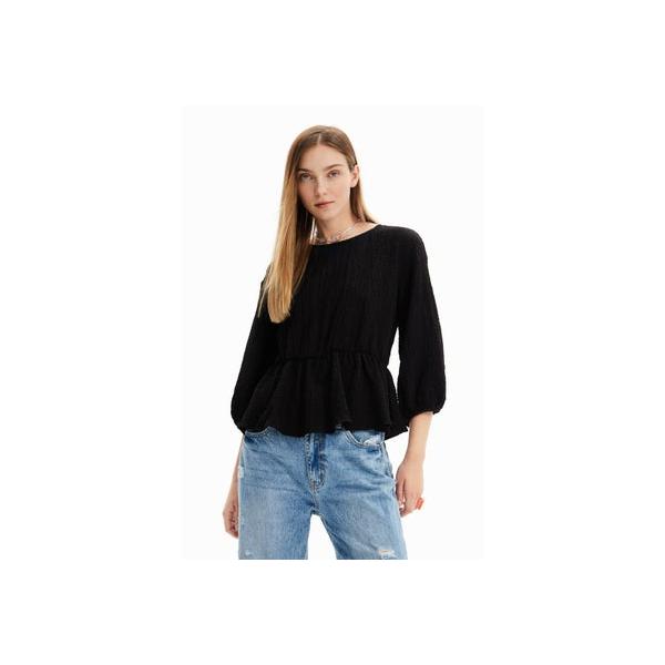 【発売日：2025年03月10日】【ブランド商品番号】23SWBWXA 2000 / 【ブランド名】Desigual（デシグアル） / 【色】グレー/ブラック / 【素材】再生繊維（リヨセル） 59% ポリエステル 40% ポリウレタン 1...