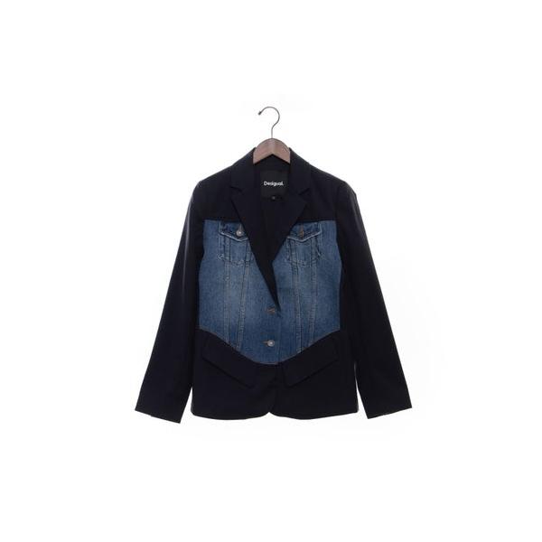 【発売日：2025年03月04日】【ブランド商品番号】24WWEW94 5162 / 【ブランド名】Desigual（デシグアル） / 【色】ブルー / 【素材】ポリエステル 52% 綿 26% レーヨン 16% 羊毛 6% / 【原産国】...