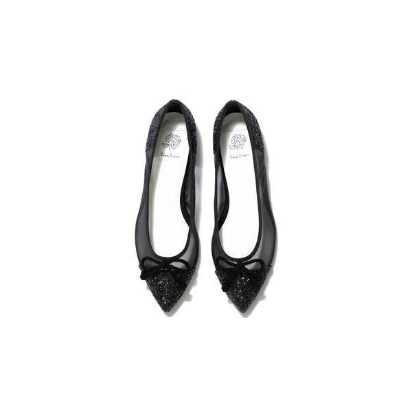 【発売日：2025年05月24日】【ブランド商品番号】01z-T 101 / 【ブランド名】Emma Francis（エマ フランシス） / 【色】ブラック チュール / 【ソール素材】ゴム / 【原産国】日本