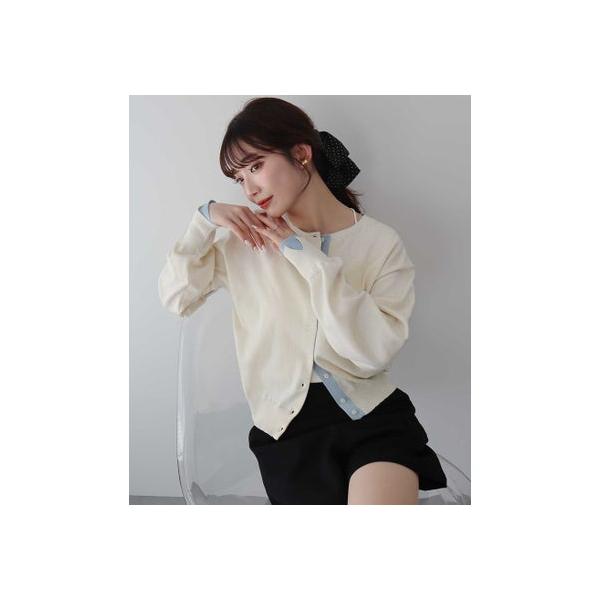 【発売日：2026年03月16日】【ブランド商品番号】01001393300 100 / 【ブランド名】earth music&amp;ecology（アースミュージックアンドエコロジー） / 【色】アイボリー / 【素材】レーヨン 68%...