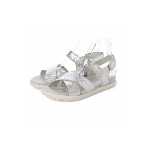 【発売日：2025年06月09日】【ブランド商品番号】24840361258 61258 / 【ブランド名】ECCO（エコー） / 【色】PURE SILVER METALLIC / 【表素材】本革 / 【中敷素材】生地・合成繊維 / 【ソ...