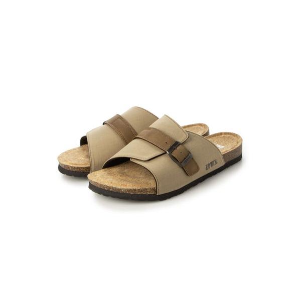 【発売日：2025年03月12日】【ブランド商品番号】EW9303 BEIGE / 【ブランド名】EDWIN（エドウィン） / 【色】BEIGE / 【表素材】コットン / 【中敷素材】コルク / 【ソール素材】合成素材 / 【原産国】中国
