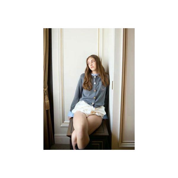 【発売日：2025年09月12日】【ブランド商品番号】1125501300-0 GREY / 【ブランド名】EIMY ISTOIRE（エイミーイストワール） / 【色】GREY / 【素材】表地：＜NVY/PNK＞綿45％ レーヨン43％ ...