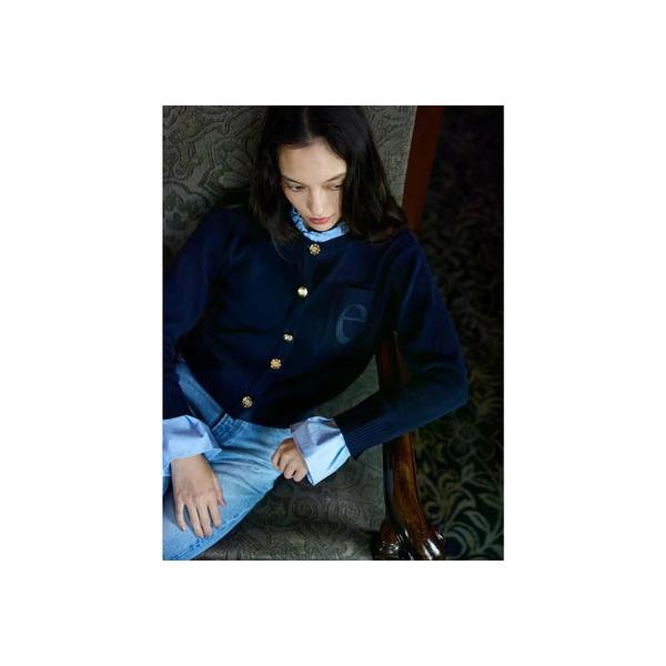 【発売日：2025年09月12日】【ブランド商品番号】1125501300-0 NAVY / 【ブランド名】EIMY ISTOIRE（エイミーイストワール） / 【色】NAVY / 【素材】表地：＜NVY/PNK＞綿45％ レーヨン43％ ...