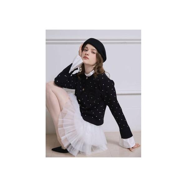 【発売日：2026年01月14日】【ブランド商品番号】1125501300-0 DOT/BLACK / 【ブランド名】EIMY ISTOIRE（エイミーイストワール） / 【色】DOT/BLACK / 【素材】表地：＜DOT/BLK、DOT...