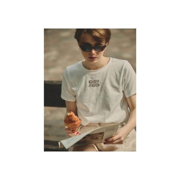 【発売日：2026年03月16日】【ブランド商品番号】1126212357-0 WHITE / 【ブランド名】EIMY ISTOIRE（エイミーイストワール） / 【色】WHITE / 【素材】表地：綿95% ポリウレタン5% / 【洗濯表...