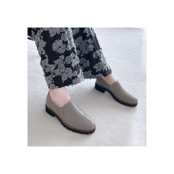 【発売日：2025年02月20日】【ブランド商品番号】25301 GG / 【ブランド名】enchanted（エンチャンテッド） / 【色】グレージュ / 【表素材】本革 / 【裏素材】本革 / 【中敷素材】本革 / 【ソール素材】合成素材...