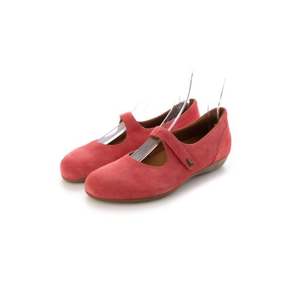 【発売日：2025年03月06日】【ブランド商品番号】24010p 3062 / 【ブランド名】EU Comfort Shoes（ヨーロッパコンフォートシューズ） / 【色】レッド / 【表素材】スエード / 【中敷素材】合成皮革 / 【ソ...