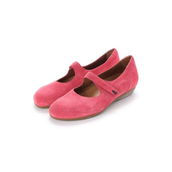 【発売日：2025年03月06日】【ブランド商品番号】24010 L1 3062 / 【ブランド名】EU Comfort Shoes（ヨーロッパコンフォートシューズ） / 【色】レッド / 【表素材】スエード / 【中敷素材】合成皮革 / ...