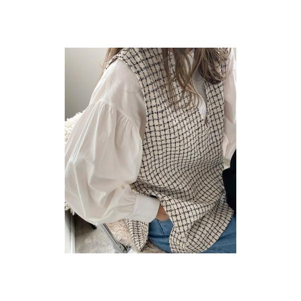 【発売日：2025年02月26日】【ブランド商品番号】10223218 -000 / 【ブランド名】Futier Land（フューティアランド） / 【色】ホワイト / 【素材】綿:35％.ポリエステル:65％ / 【原産国】中国