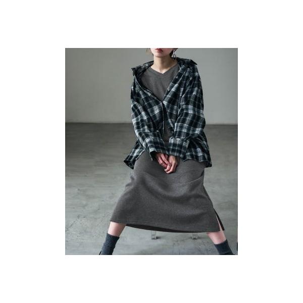 【発売日：2025年12月01日】【ブランド商品番号】ft0740008717 13 / 【ブランド名】Fashion Letter（ファッションレター） / 【色】チャコール / 【素材】本体 : ポリエステル75% 綿25%リブ部分 :...