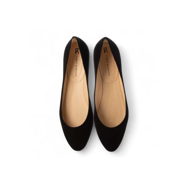 【発売日：2025年09月05日】【ブランド商品番号】F-3442 CAMOSCIO NERO / 【ブランド名】FABIO RUSCONI（ファビオルスコーニ） / 【色】ブラック / 【表素材】本革 / 【原産国】イタリア