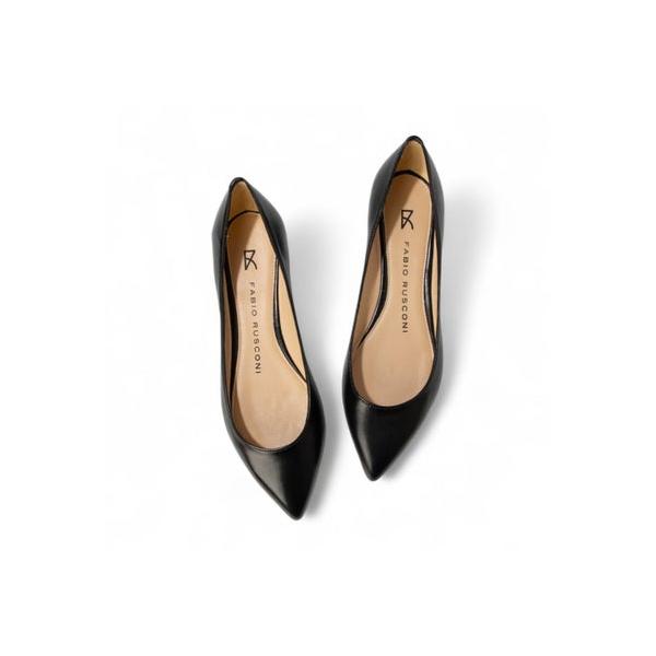 【発売日：2026年04月03日】【ブランド商品番号】S-RAFFAELLA_2025_B NATUR NERO / 【ブランド名】FABIO RUSCONI（ファビオルスコーニ） / 【色】ブラック / 【表素材】本革 / 【原産国】イタリア