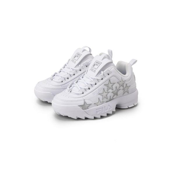 【発売日：2026年01月30日】【ブランド商品番号】FM0101017102 48 / 【ブランド名】FILA（フィラ） / 【色】PURE WHITE/M.SILVER / 【表素材】合成皮革 / 【原産国】中国