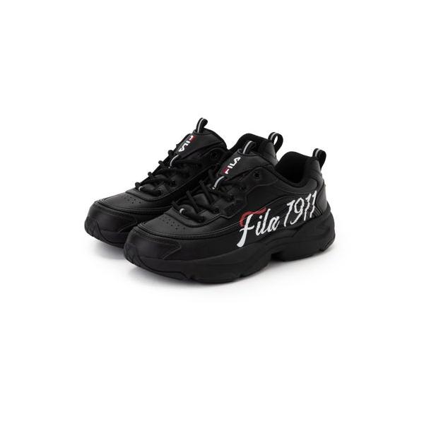 【発売日：2026年01月28日】【ブランド商品番号】FM0101003014 39 / 【ブランド名】FILA（フィラ） / 【色】BLACK / 【表素材】合成皮革 / 【原産国】中国