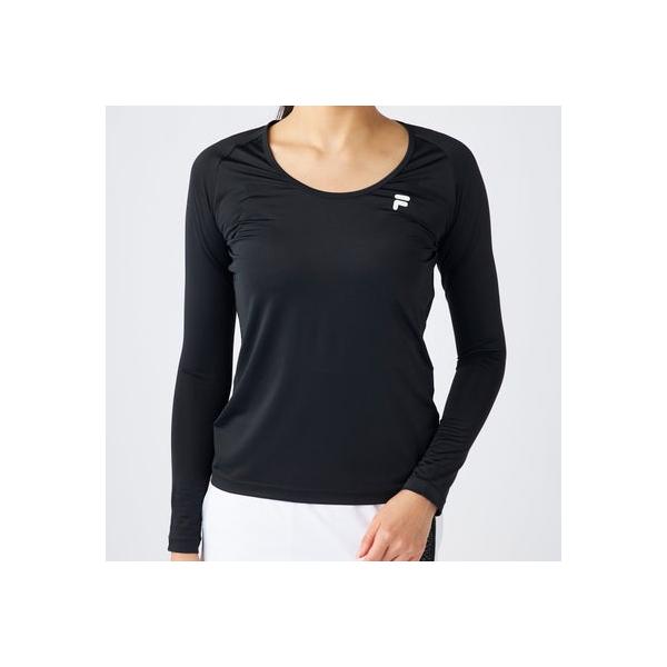 【発売日：2025年05月16日】【ブランド商品番号】755990L BK / 【ブランド名】FILA（フィラ） / 【色】BK / 【素材】ポリエステル92%、ポリウレタン8% 【機能】吸汗速乾、UV、接触冷感 / 【原産国】カンボジア ...