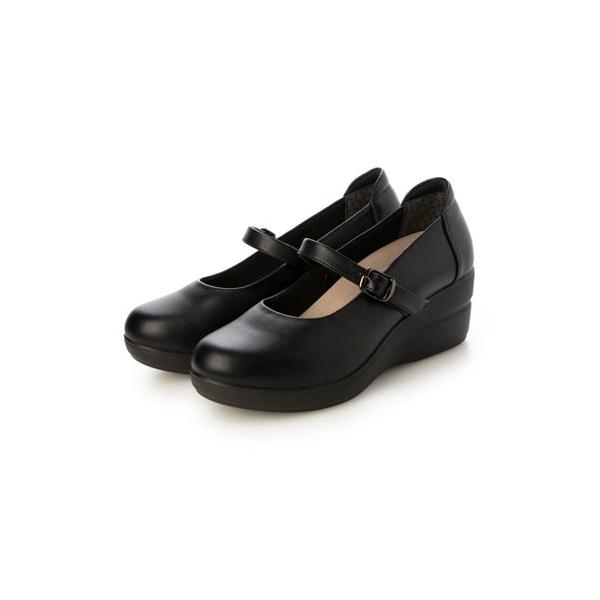 【発売日：2025年02月20日】【ブランド商品番号】FR-4003 BLK / 【ブランド名】fuwaraku（フワラク） / 【色】BLK / 【表素材】合成皮革 / 【ソール素材】合成素材