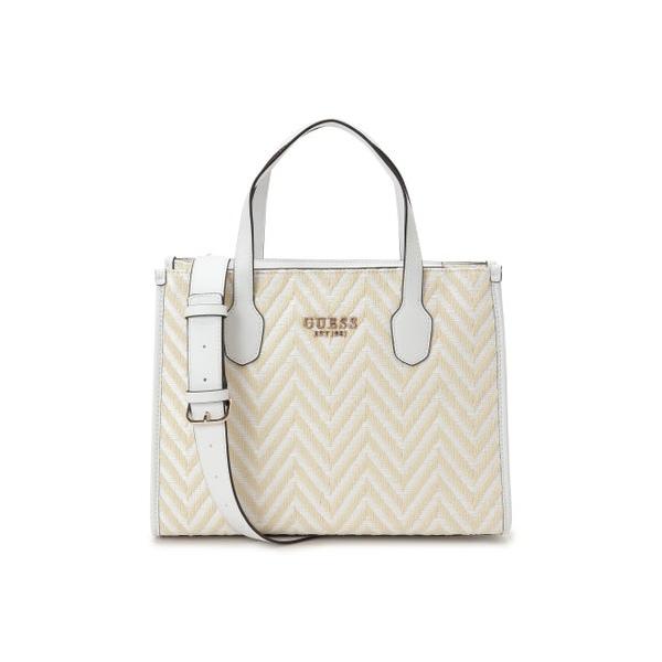 【発売日：2025年02月27日】【ブランド商品番号】CV866522 WHI / 【ブランド名】GUESS（ゲス） / 【色】WHI / 【表素材】その他合成繊維 / 【原産国】インドネシア