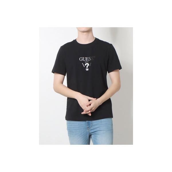 【発売日：2025年03月02日】【ブランド商品番号】MN2K9411 BLK / 【ブランド名】GUESS（ゲス） / 【色】BLK / 【素材】コットン100% / 【原産国】中国