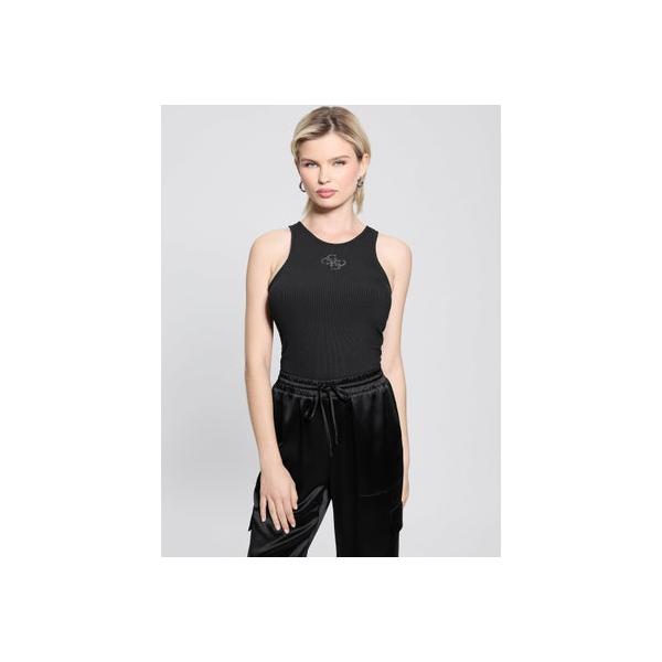 【発売日：2025年04月22日】【ブランド商品番号】W5GP57KCV52 JBLK / 【ブランド名】GUESS（ゲス） / 【色】JBLK / 【素材】ポリエステル92%、 ポリウレタン8% / 【原産国】カンボジア