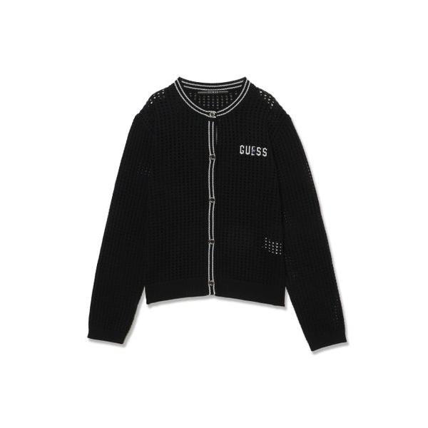 【発売日：2025年03月02日】【ブランド商品番号】YO6S2681 BLK / 【ブランド名】GUESS（ゲス） / 【色】BLK / 【素材】アクリル53%  コットン47% / 【原産国】中国