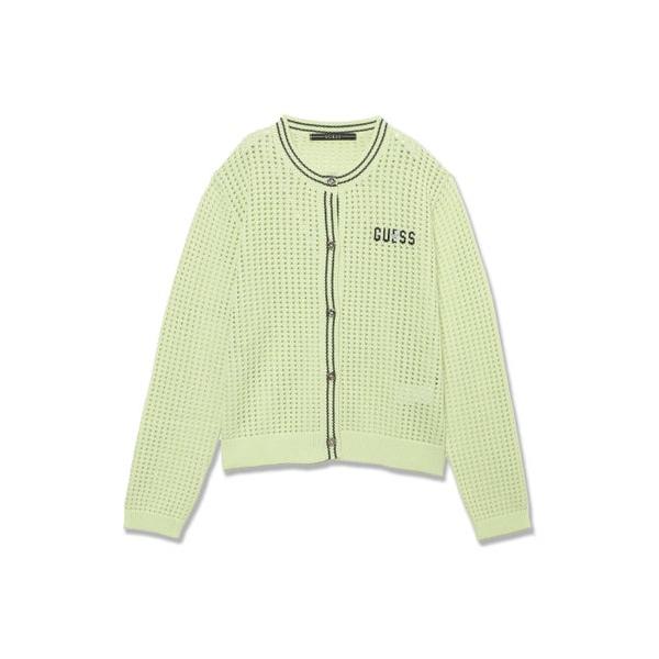 【発売日：2025年03月30日】【ブランド商品番号】YO6S2681 LGN / 【ブランド名】GUESS（ゲス） / 【色】LGN / 【素材】アクリル53%  コットン47% / 【原産国】中国