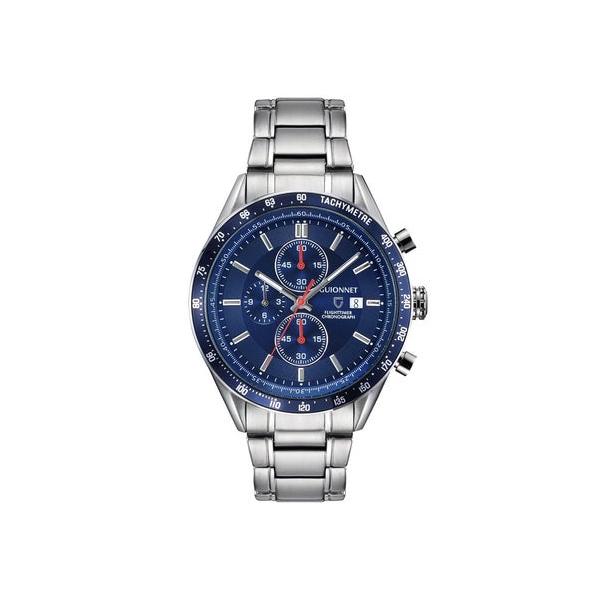 【発売日：2025年02月27日】【ブランド商品番号】GIO0005000001 NVY / 【ブランド名】GUIONNET（ギオネ） / 【色】ネイビーxシルバー