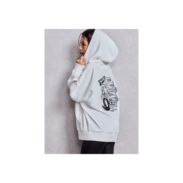 【発売日：2025年11月05日】【ブランド商品番号】072612715201 01 / 【ブランド名】GYDA（ジェイダ） / 【色】オフホワイト / 【素材】本体:綿60% ポリエステル40% リブ:綿58% ポリエステル40% ポリウ...