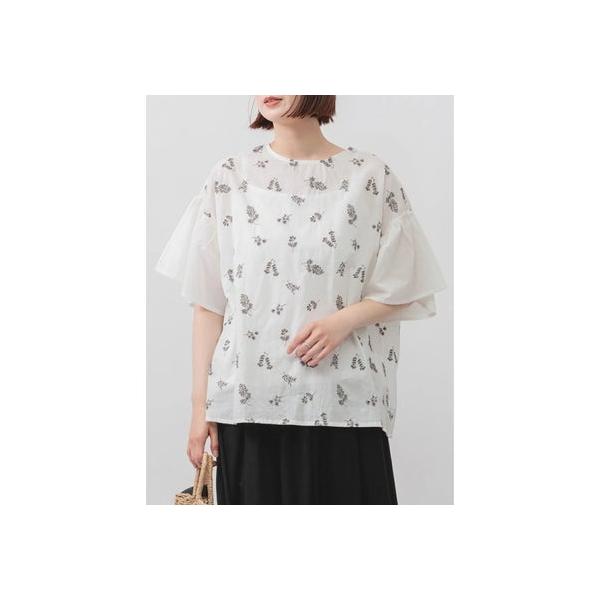 【発売日：2025年07月15日】【ブランド商品番号】25410672479 98 / 【ブランド名】Hare no hi（ハレノヒ） / 【色】オフホワイト / 【素材】[本体] 綿100％,[刺しゅう上下糸] ポリエステル100％ / ...