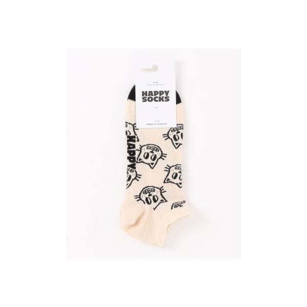 【発売日：2025年08月07日】【ブランド商品番号】10240141 -10240141-90 / 【ブランド名】Happy Socks（ハッピーソックス） / 【色】ホワイト / 【素材】綿86％／ナイロン12％／ポリウレタン2％
