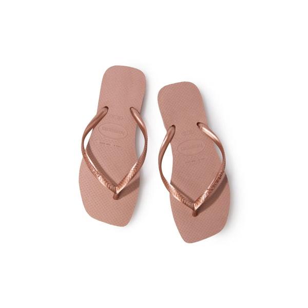 【発売日：2025年02月25日】【ブランド商品番号】havaianas-Slim-Square CROCUS-ROSE / 【ブランド名】Havaianas（ハワイアナス） / 【色】CROCUS ROSE / 【表素材】その他合成繊維 ...