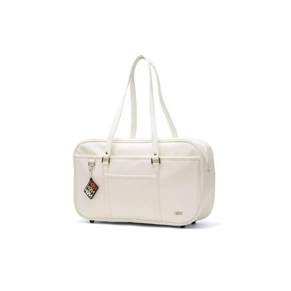 【発売日：2025年10月16日】【ブランド商品番号】HEM00016 39-72007 / 【ブランド名】HeM（ヘム） / 【色】ホワイト×ベージュ / 【表素材】合成皮革 / 【原産国】中国