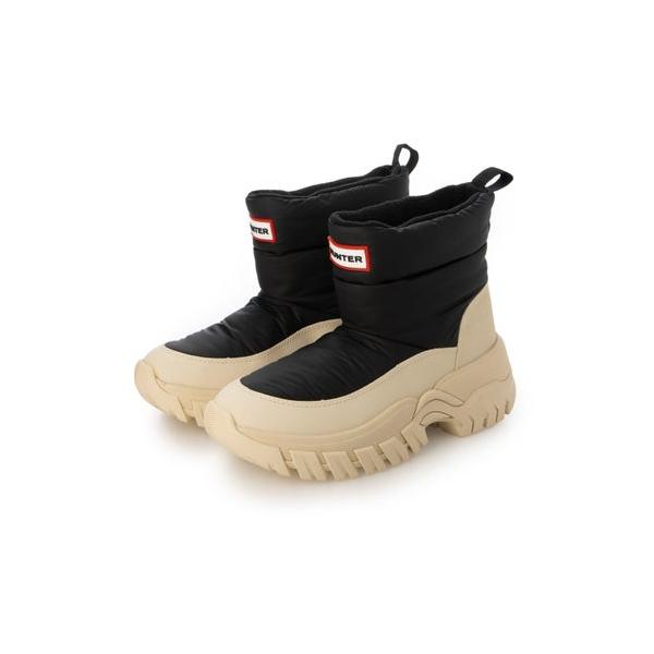 【発売日：2025年11月05日】【ブランド商品番号】UFS7119WWU BLV / 【ブランド名】HUNTER（ハンター） / 【色】ブラック/ キャンバスクリーム / 【表素材】ナイロン / 【裏素材】生地・合成繊維 / 【ソール素材...