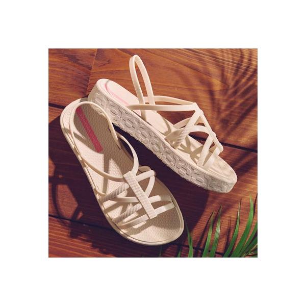 【発売日：2025年03月18日】【ブランド商品番号】DIVERSA FLATFORM SP27238013 / 【ブランド名】Ipanema（イパネマ） / 【色】ベージュ/ベージュ/ピンク / 【表素材】ラバー・EVA / 【ソール素材...