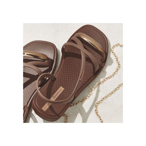 【発売日：2026年03月23日】【ブランド商品番号】GO CHIC SP27350322 / 【ブランド名】Ipanema（イパネマ） / 【色】ブラウン/ブロンズ/オレンジ / 【表素材】ラバー・EVA / 【原産国】ブラジル