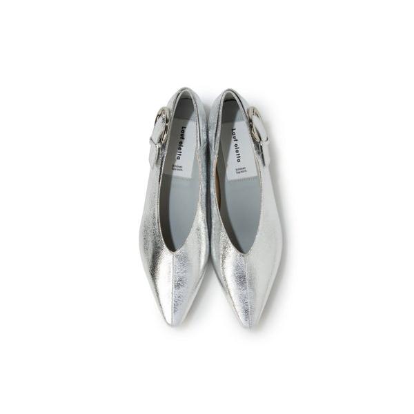 【発売日：2026年03月09日】【ブランド商品番号】LRP139 SILVER / 【ブランド名】Lauf oletta（ラフオレッタ） / 【色】SILVER / 【表素材】合成皮革 / 【裏素材】生地・合成繊維 / 【中敷素材】合成皮...