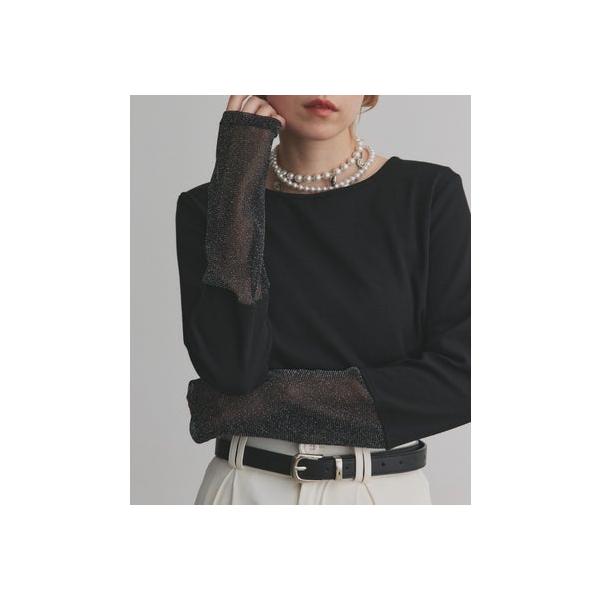 【発売日：2025年09月03日】【ブランド商品番号】15504004 19 / 【ブランド名】ad thie（アドティエ） / 【色】ブラック×ラメシアー